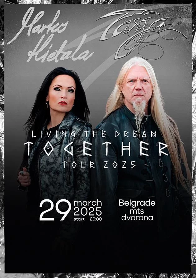 Tarja & Marko Hietala - Living the Dream TOGETHER Tour 2025 in Belgrade ...