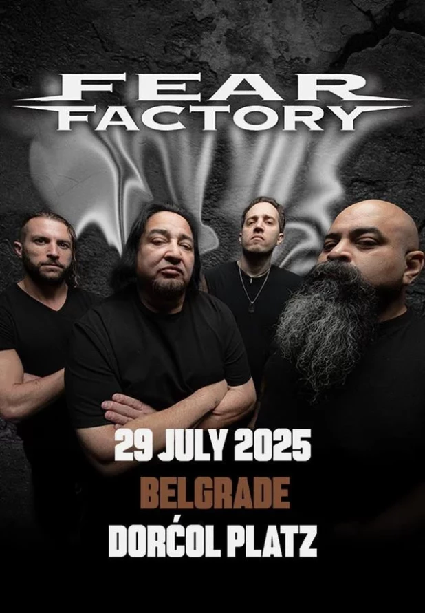Fear Factory in Belgrade ᐉ Concert ticket Buy on 29 July 2025 ᐉ mticket.eu