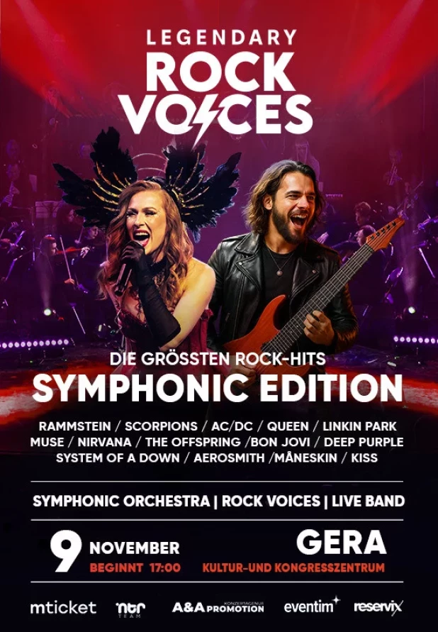 Veranstaltungen in Gera 2025 ᐉ Heute, am Wochenende, Tickets kaufen auf mticket.de