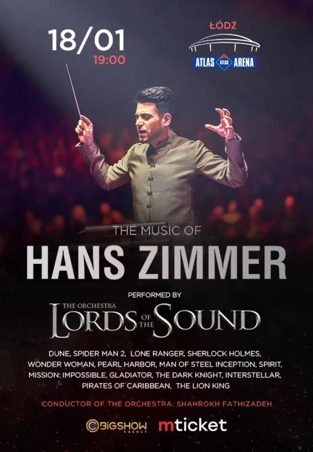 LORDS OF THE SOUND "THE MUSIC OF HANS ZIMMER" - Łódź ᐉ Bilet na koncert ...