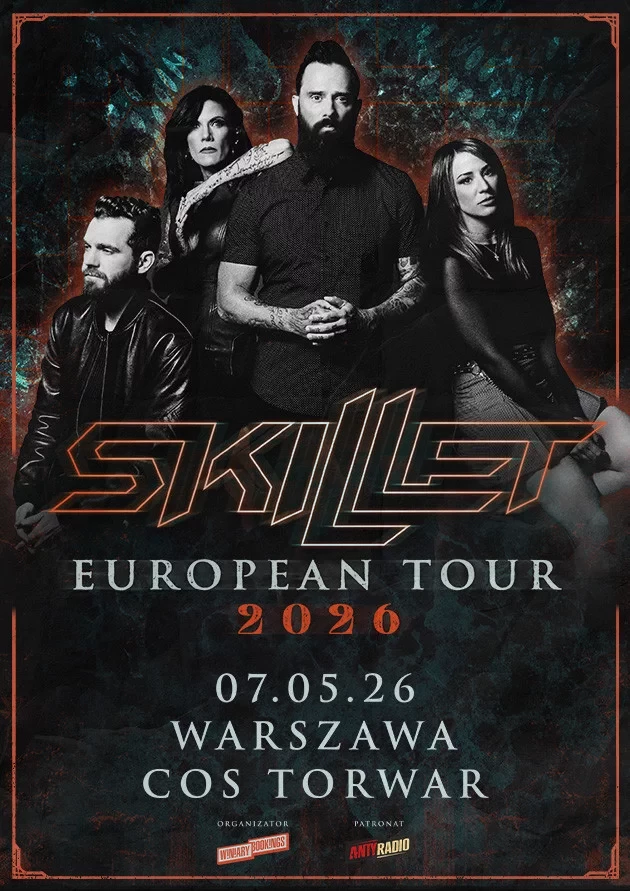 Skillet in Warszawa ᐉ Concert ticket Buy on 07 May 2026 ᐉ mticket.pl