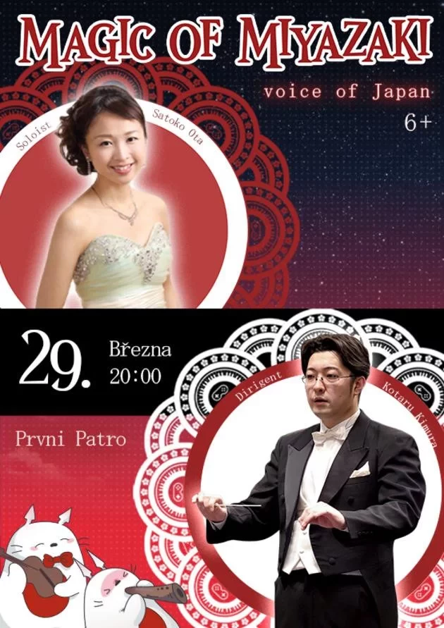 Magic of Miyazaki. Voice of Japan in Brno ᐉ Concert ticket Buy on 29 ...