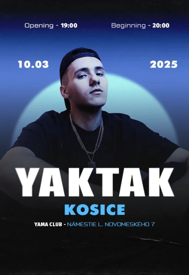 YAKTAK у Кошице ᐉ Квиток на концерт Купити 10 березня 2025 ᐉ mticket.eu