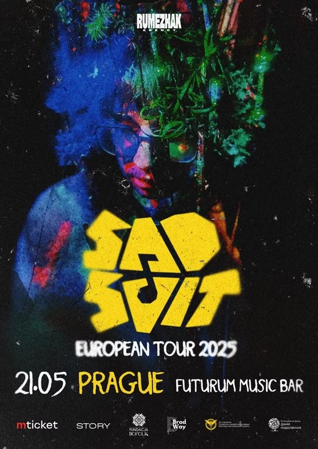 SadSvit у Прага ᐉ Квиток на концерт Купити 21 травня 2025 ᐉ mticket.eu
