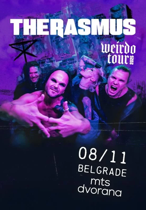The Rasmus in Belgrade ᐉ Concert ticket Buy on 08 November 2025 ᐉ mticket.eu