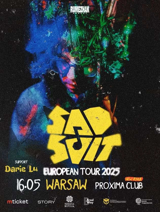 SadSvit in Warszawa ᐉ Concert ticket Buy on 16 May 2025 ᐉ mticket.pl