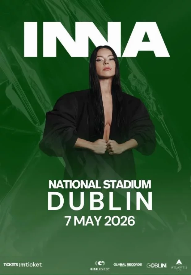 INNA in Dublin ᐉ Concert ticket Buy on 07 May 2026 ᐉ mticket.eu