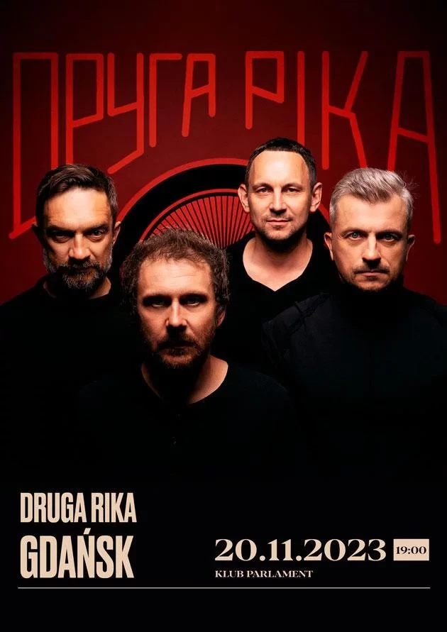 Druga Rika in Gdansk ᐉ Concert ticket Buy on 20 November 2023 ᐉ mticket.pl