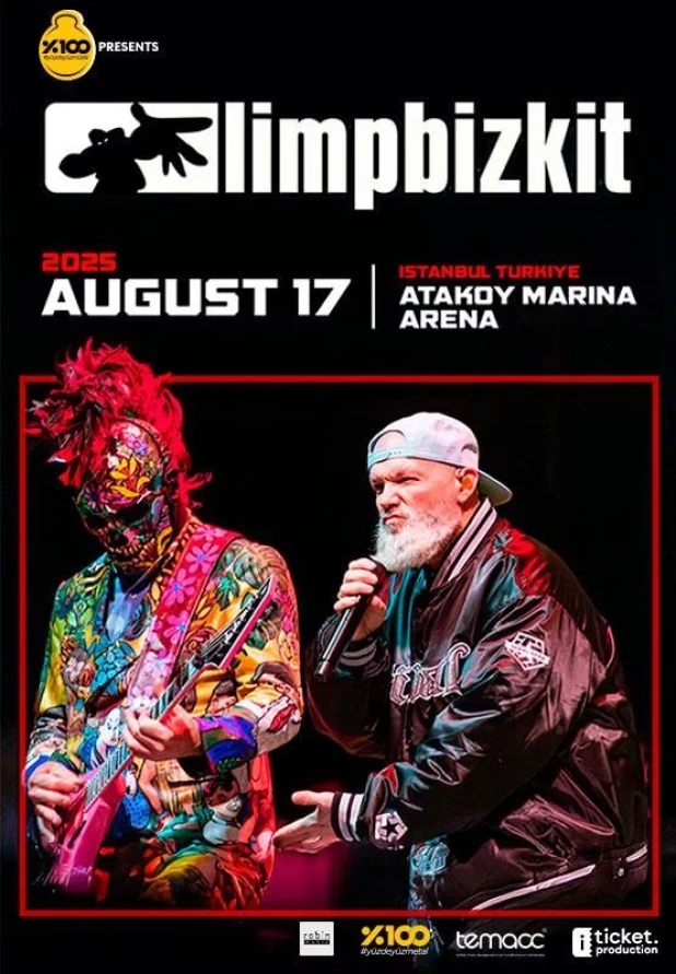 Limp Bizkit İstanbul'da ᐉ Konser bileti satın almak üzerinde 17 Ağustos ...