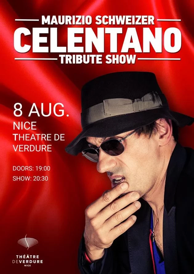 CELENTANO TRIBUTE SHOW in Nice ᐉ Concert ticket Buy on 08 August 2024 ᐉ mticket.fr