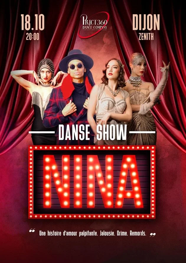 NINA DANCE SHOW in Dijon ᐉ Concert ticket Buy on 18 October 2024 ᐉ ...